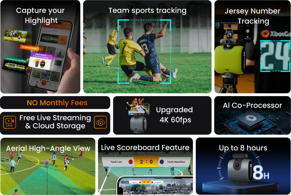 XbotGo Chameleon-Your Best AI Sports Cameraman