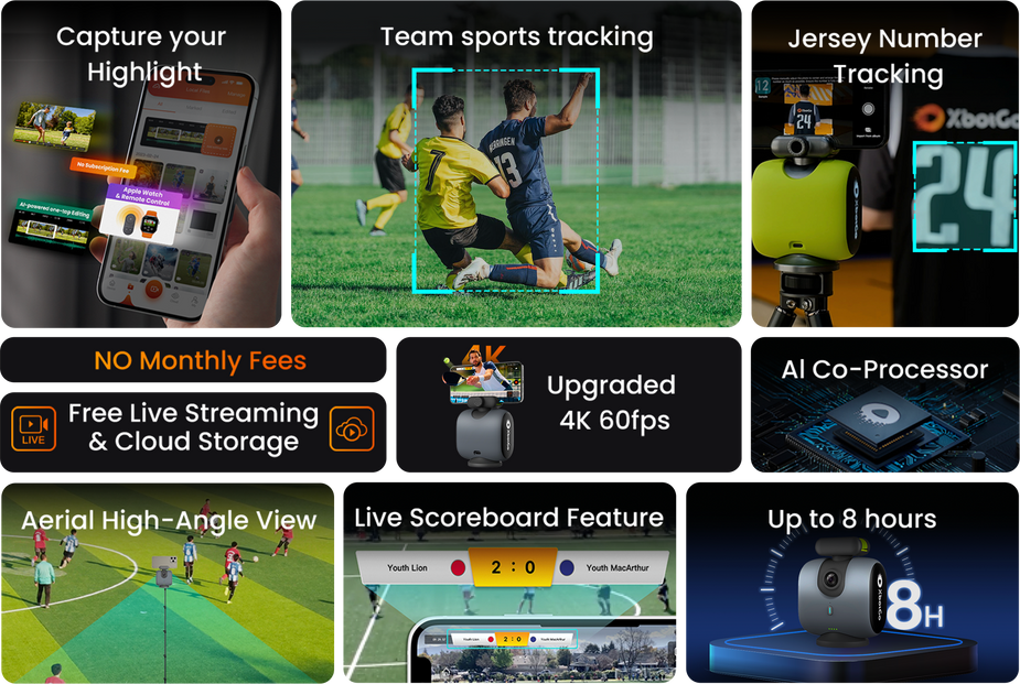 XbotGo Chameleon-Your Best AI Sports Cameraman