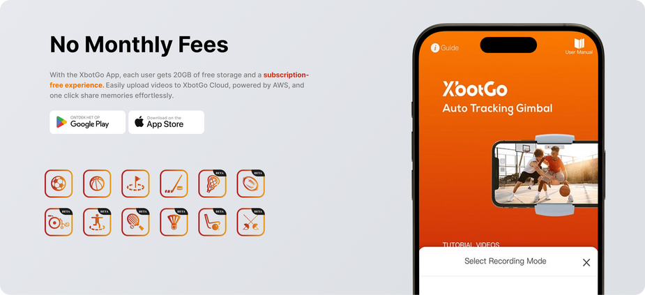 Get in the game with XbotGo!