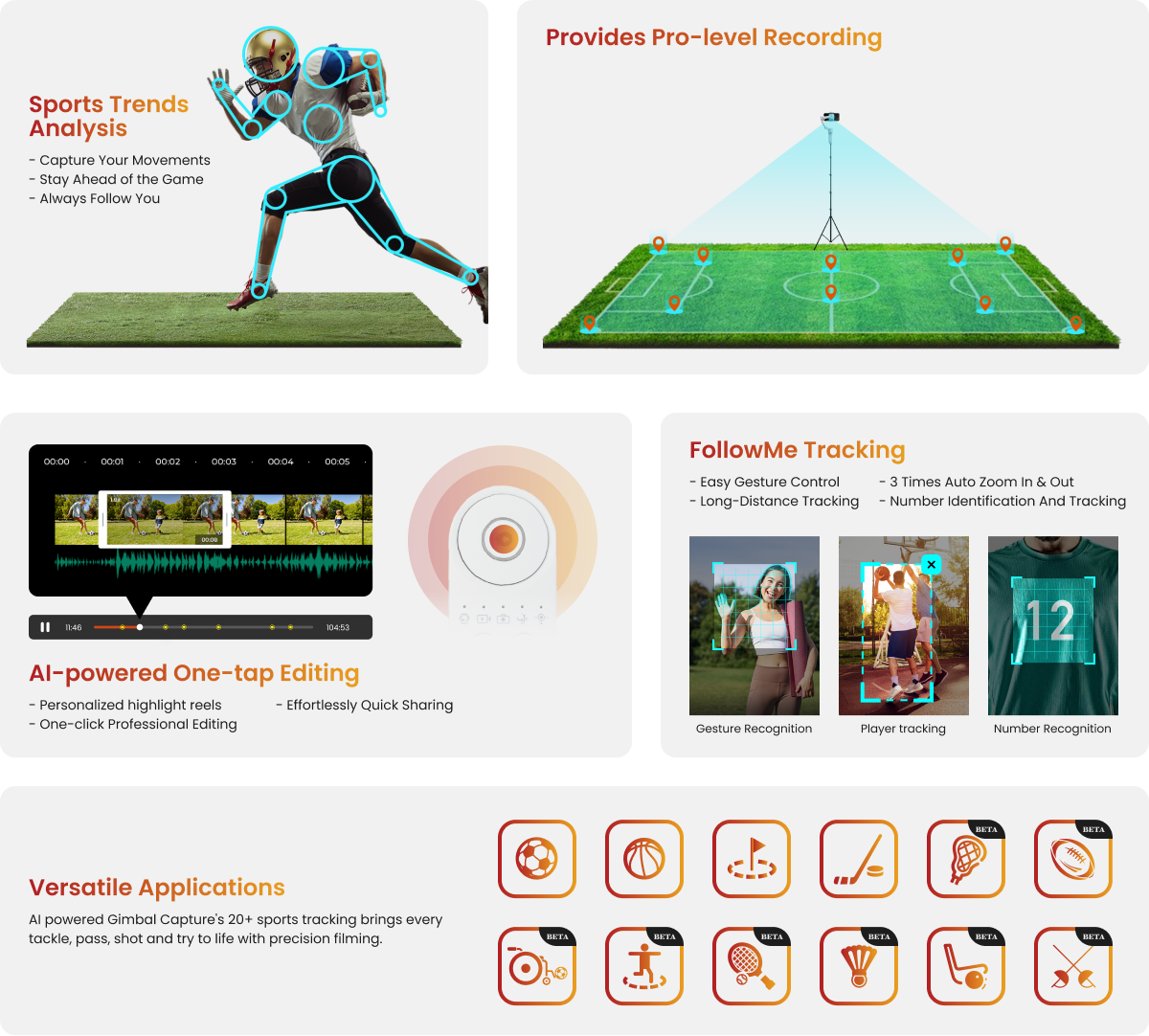 The XbotGo Sports soccer Gimbal