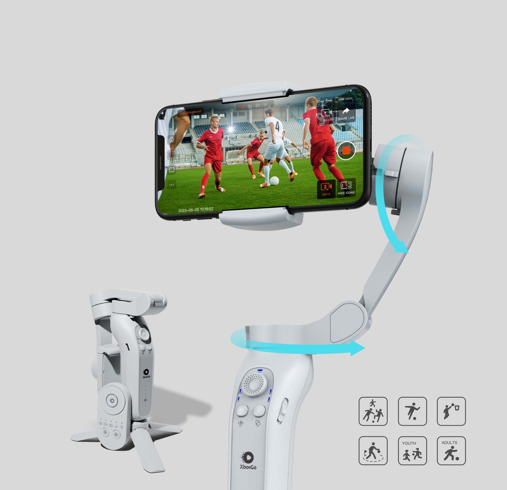 Get in the game with XbotGo!